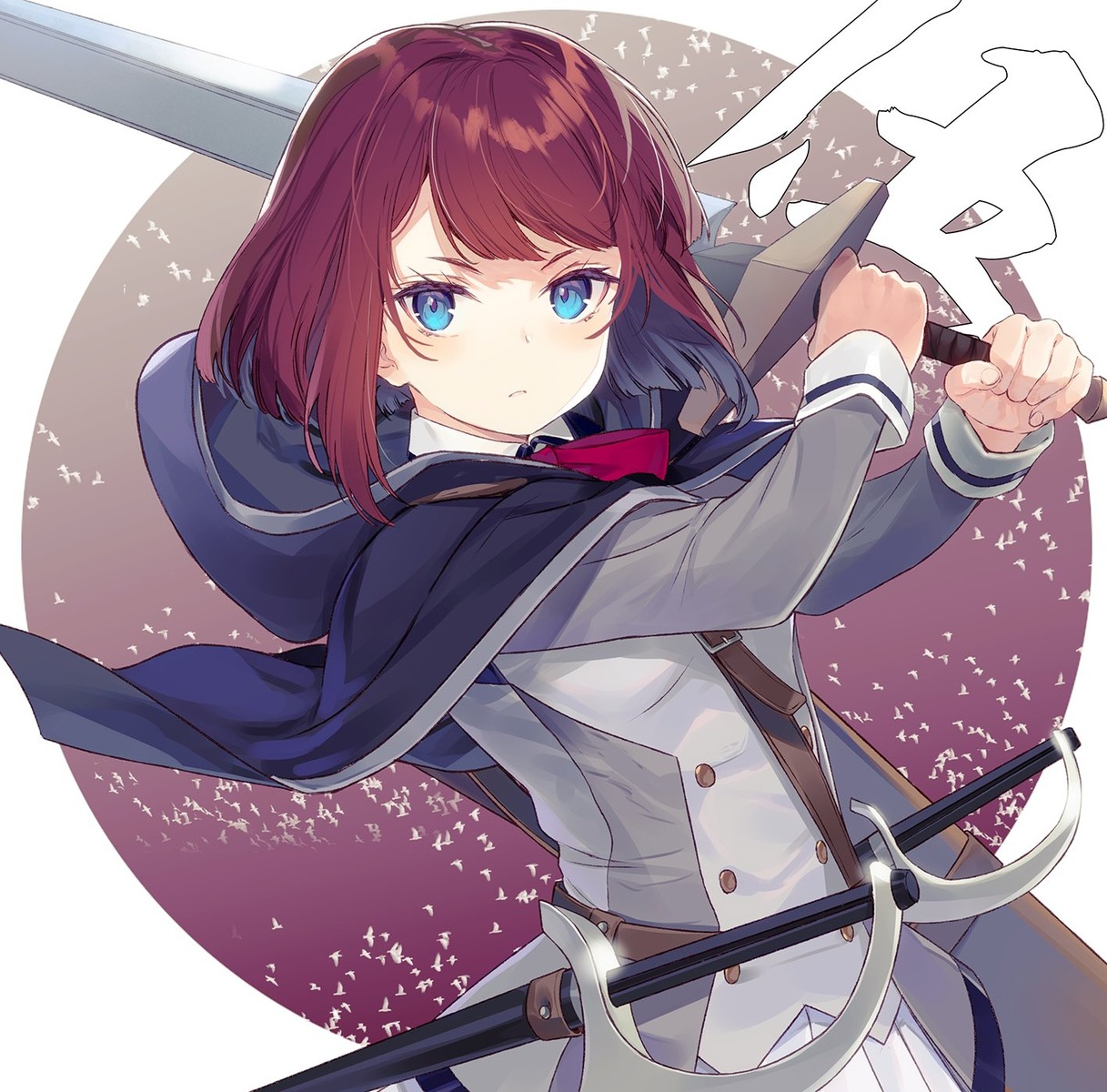 yuunagi saikyou onmyouji no isekai tenseiki mabel crane seifuku sword | #1077184 | yande.re